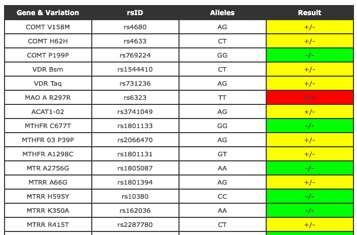 Genetic Genie Review For 23andMe Raw Data Result Analysis